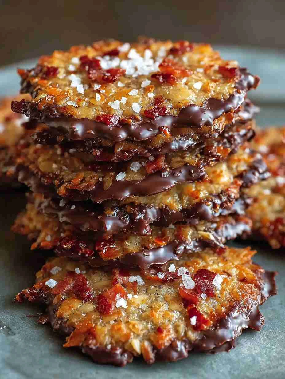 Crispy Florentine Cookies Recipe – Easy Almond & Dark Chocolate Treats